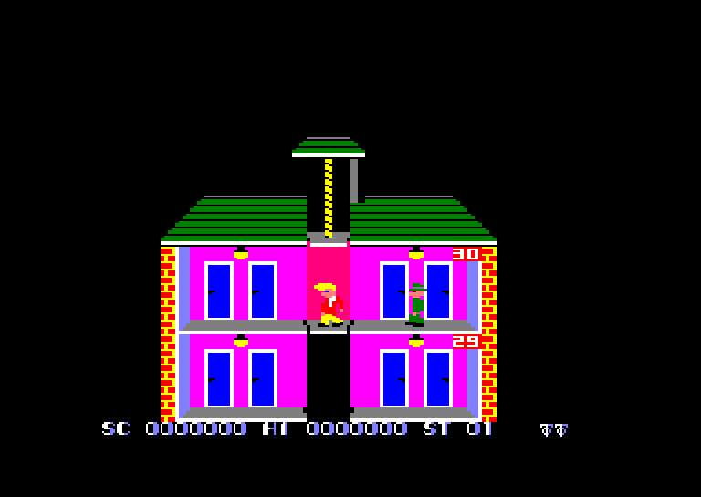 Elevator Action (1987)(Quicksilva) - ROMs Amstrad CPC - Amstrad CPC ...